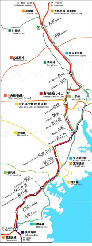 Shonan-Shinjuku line: From Tokyo to Yokohama and Kamakura - JRailPass
