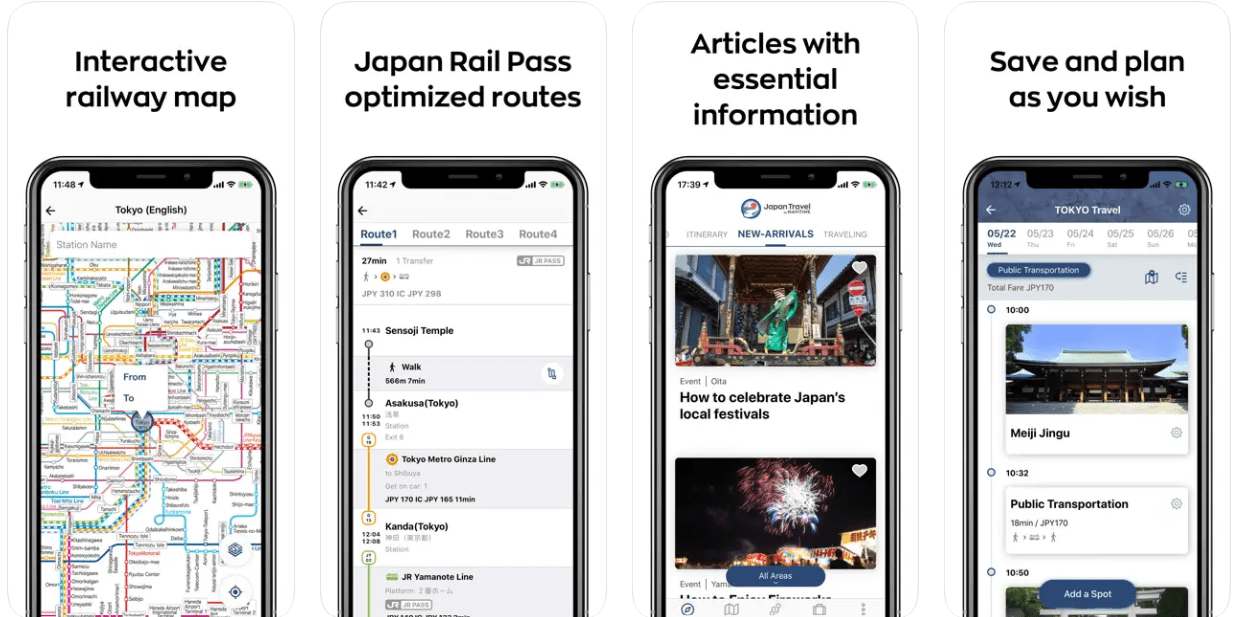 Navitime: la app para moverte fácilmente por Japón | JRailPass