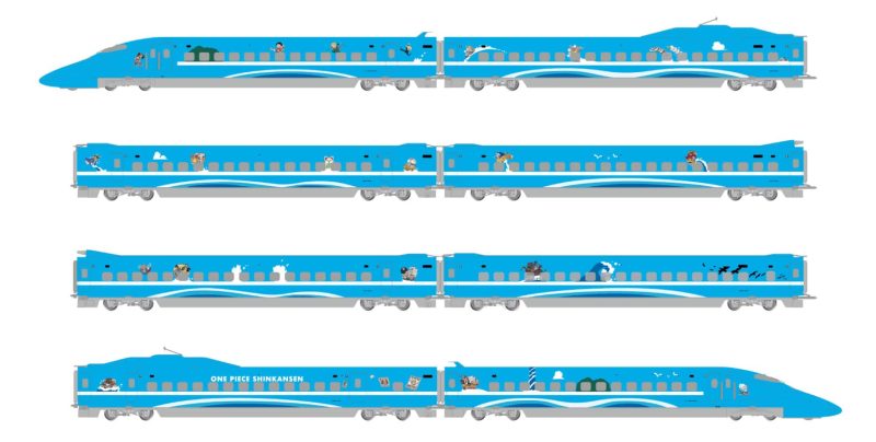 One Piece Shinkansen: Ride the Grand Line with the Straw Hats | JRailPass