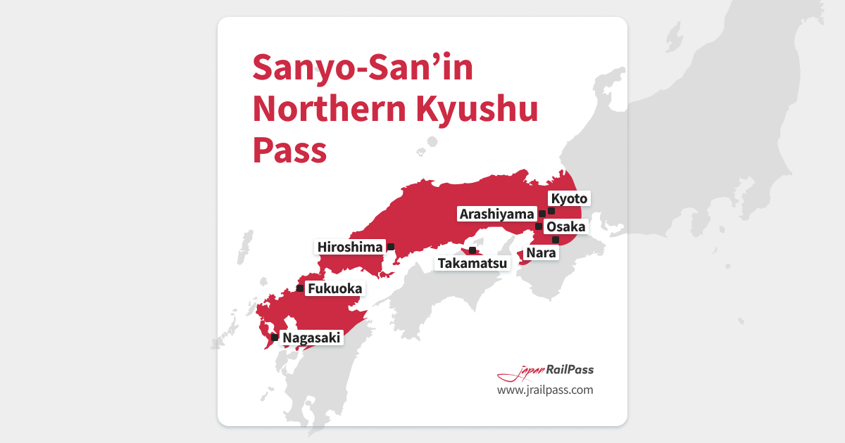 Sanyo-San’in Northern Kyushu Pass | JRailPass